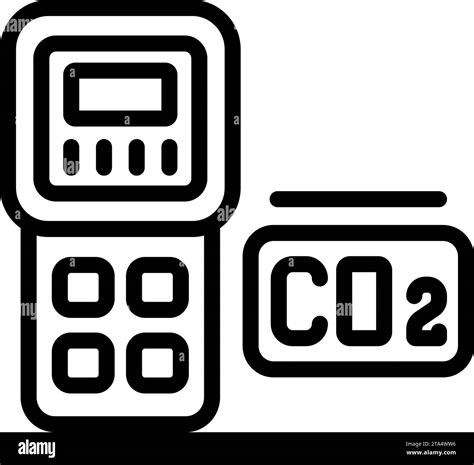 Leak Home Safety Detector Icon Outline Vector Smoke Device Check