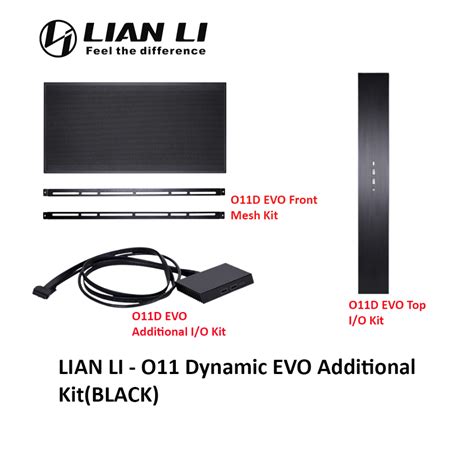 LIAN LI O Dynamic EVO Additional Kit Black O DE X O DE X O DE X Shopee Malaysia