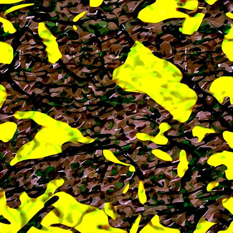 Download Yellow Camo Texture Png Fdn