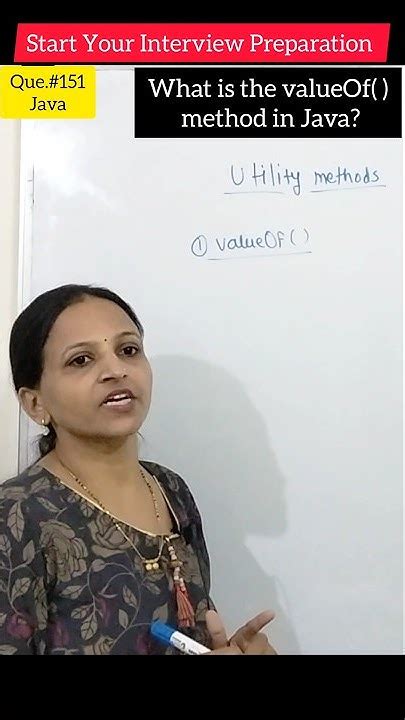 What Is The Valueof Method In Java Shorts Youtubeshorts Viral