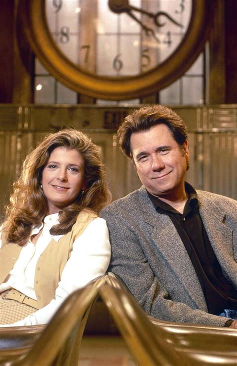 John Larroquette And Alison La Placa In 1990s Tv Show Photograph By Everett Fine Art America