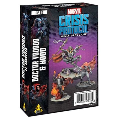 Marvel Crisis Protocol Doctor Voodoo And Hood Character Pack Miniatures