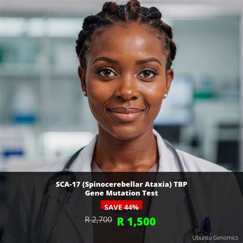 Sca 17 Genetic Test Zar 1 500 Early Detection For Ataxia