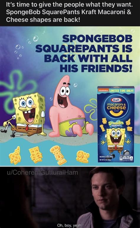 Its Time To Give The People What They Want Spongebob Squarepants