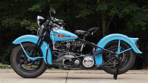 A Two Wheeled American Icon The 1938 Harley Davidson El Knucklehead