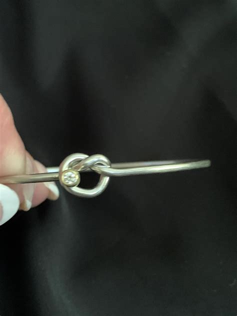 925 Sterling Silver Braclet With 18k Yellow Gold Trim Gem