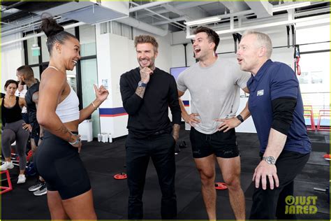 David Beckham Goes Through His Signature Workout At Db45 Launch Event