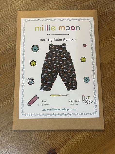 Millie Moon Millie Moon Tilly Romper Pattern
