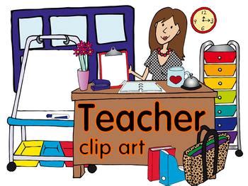 Teacher Clip Art By Lita Lita Teachers Pay Teachers
