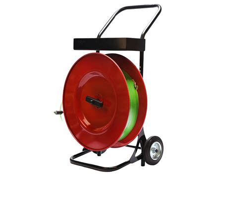 Movable Strapping Dispenser Cart For Carrying Strapping And Toolbox In