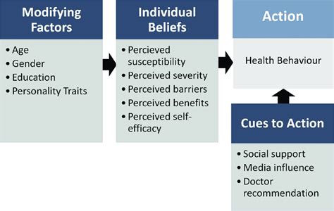 An Overview Of Variables Included In The Health Belief Model Used To Download Scientific