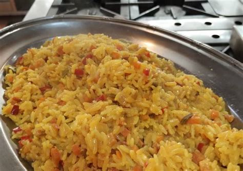 Arroz Pilaf Con Sofrito De Verduras Receta De Kele Cookpad