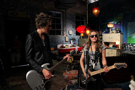 On Set Pictures Of Emily Osments All The Way Up Music Video