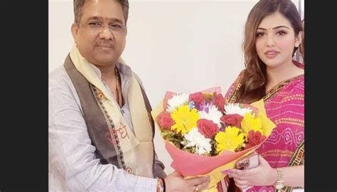 Bengal Bjps Pamela Goswami Meets Sunil Bansal Discusses Ideas For