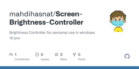Github Mahdihasnat Screen Brightness Controller Brightness Controller For Personal Use In