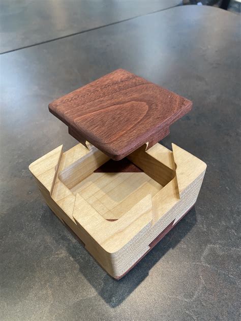 186 Impossible Dovetail Puzzle Box Part 1