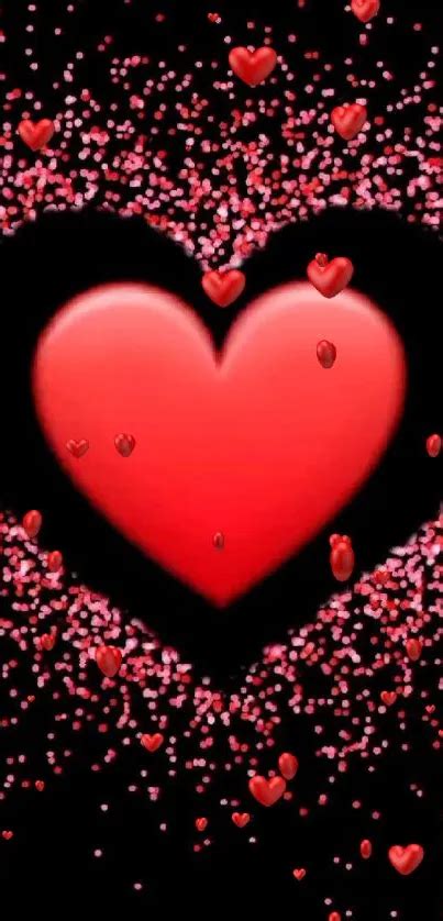 Romantic Heart Mobile Wallpaper Free Download