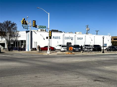 Paris Coffee Shop Architecture In Fort Worth