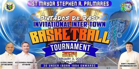 Lgu Passi City The 1st Mayor Stephen A Palmares