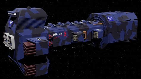 Hurricane Class Destroyer By Notasnark On Deviantart