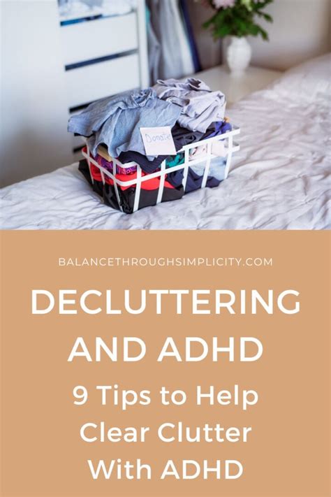 Decluttering With Adhd 9 Tips To Help Clear Clutter