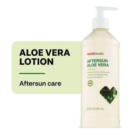 Cvs Health Aftersun Aloe Vera Lotion 20 Fl Oz Delivery Or Pickup Near Me Instacart