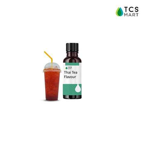สารแต่งกลิ่นชาไทยไม่ผสมนม Thai Tea Flavour Water Flavour 25 100 Ml