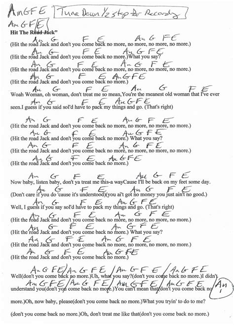 Ray Charles Guitar Chords