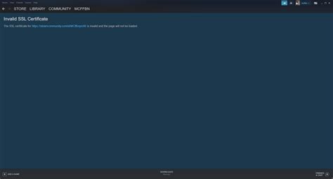 Help Please Im Getting This Invalid Ssl Certificate Rsteam