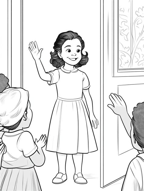 Free Coloring Pages Of Ruby Bridges 2025