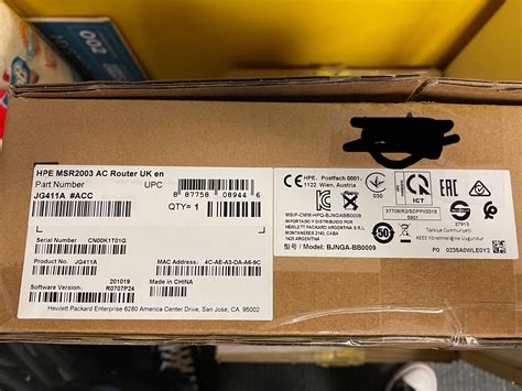 Hp Router Msr2003 Ac Router Computers And Tech Office And Business