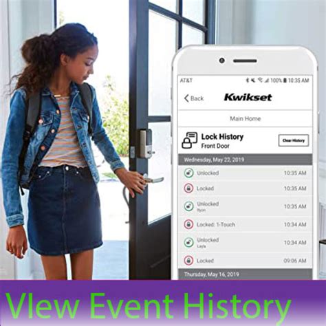 Kwikset Halo Wi Fi Smart Door Lock Matte Black