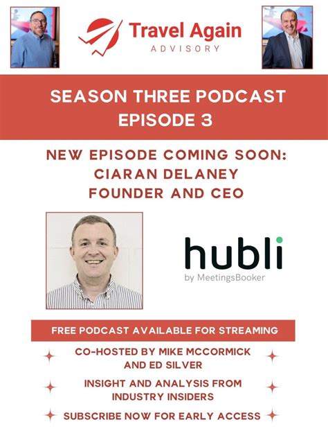 Great Conversation With Michael Mccormick And Ed Silver From The Travel Again Advisory The