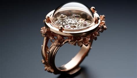 Premium Ai Image A Ring With A Small Compartment That Can Hold Tiny