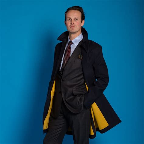 Navy Duncan Mackintosh Mens Country Clothing Cordings