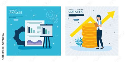 Workflow And Businesswoman Design Infographic Data Information