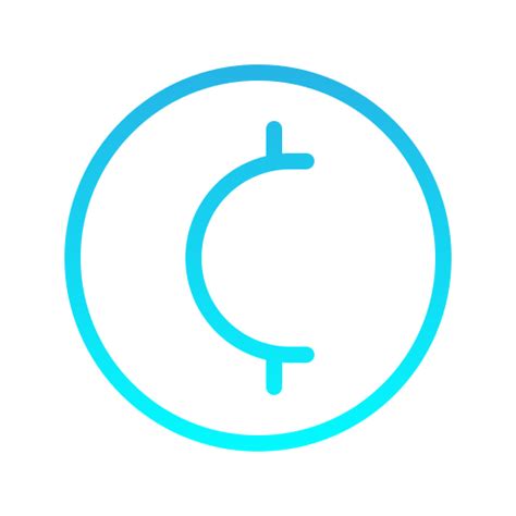 Icono De Centavo Generic Gradient