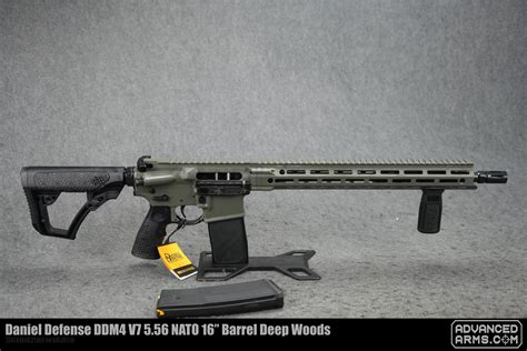 Daniel Defense Ddm4 V7 556 Nato 16” Barrel Deep Woods
