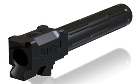 Lantac 9ine Drop In Replacement Barrel Glock 19 Fluted Non Threaded 9mm