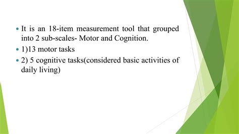 Functional Assessment Scale Pptx