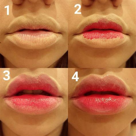 Tats On Instagram Gradient Lips Tutorial 💄 1 Apply Concealer Around