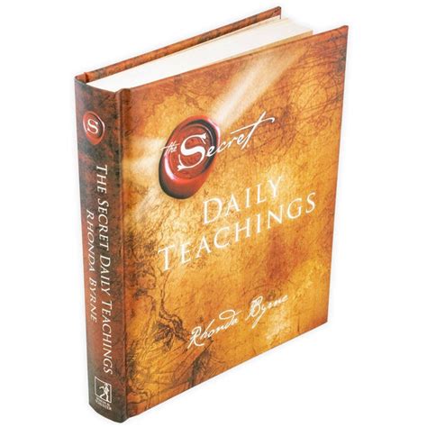 The Secret Daily Teachings Book By Rhonda Byrne Non Fiction Hardba