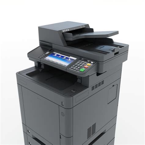 Premium Photo Multifunction Printer Scanner Isolated Office