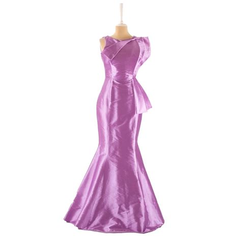 Premium Photo Beautiful And Elegant Evening Womens Dress On A White