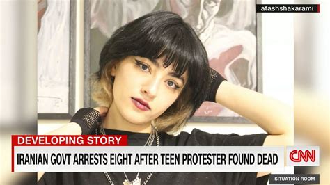 تحرك إيراني بعد العثور على جثة المراهقة نيكا شاه كرامي Cnn Arabic