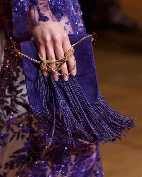 Purple Tassel Bag Rpurple