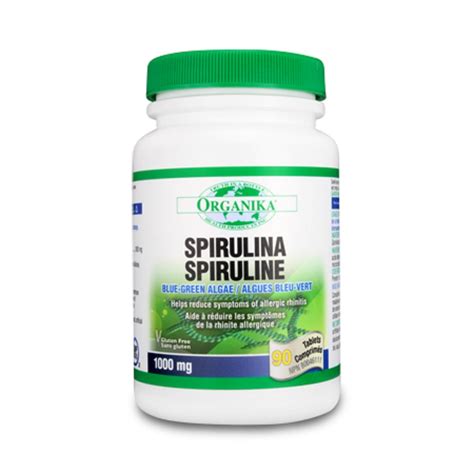GiÁ GỐc Organika Spirulina Spiruline Tăng Cường Sức đề Kháng Lọ 90 Viên