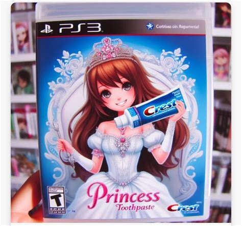 Princess Toothpaste Raigeneratedvideogames