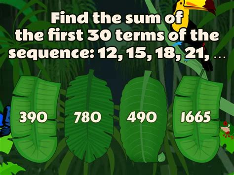 Arithmetic Series Quiz