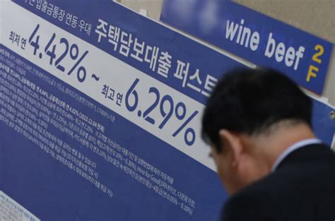 휴~ 영끌족 숨통 트인다 은행 주담대 고정금리 하단 3 진입